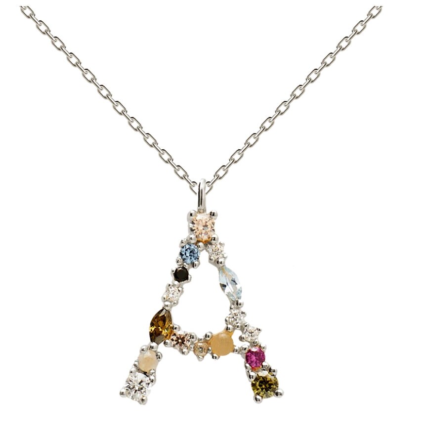 Initial Letter A Pendant Initials Spring Charm Pendant in - Etsy