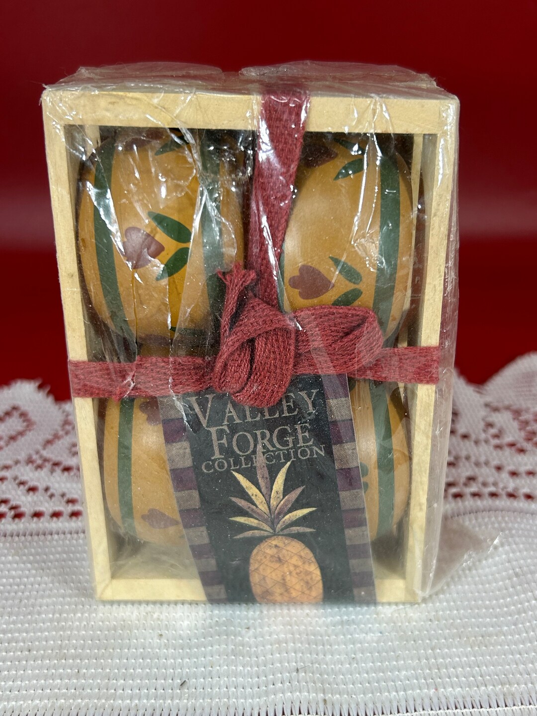 Vintage Valley Forge Collection Set of 4 Napkin Rings - Etsy