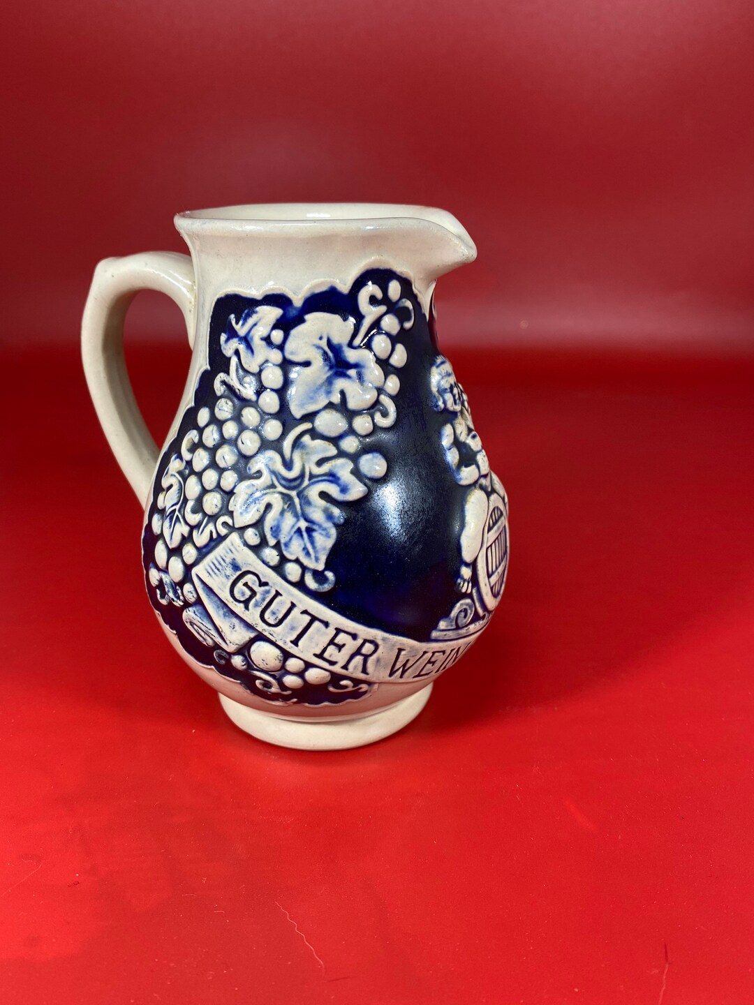 Vintage German Wine Jug/pitcher - Etsy