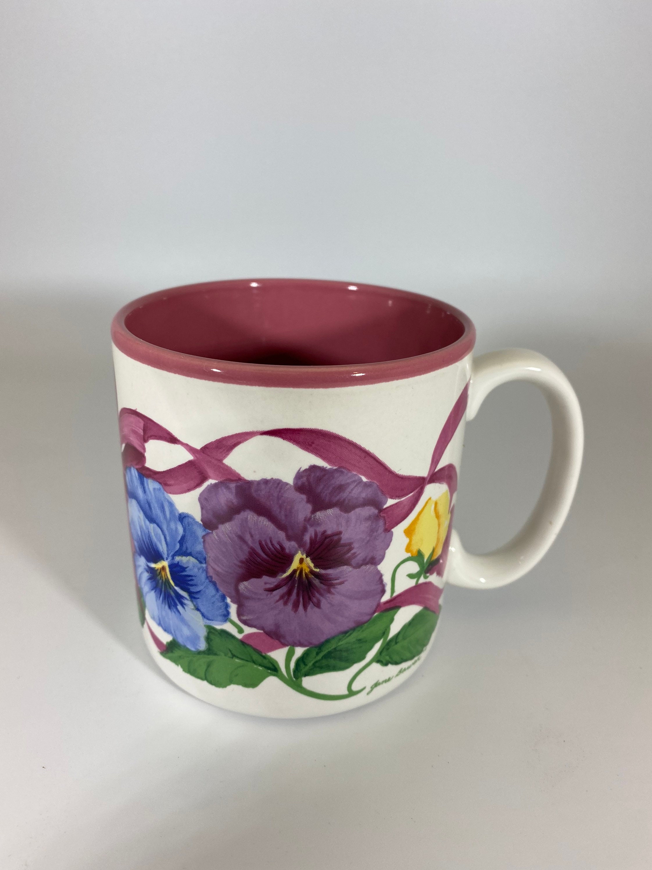 Vintage Flowers Inc. Balloons Mug - Etsy