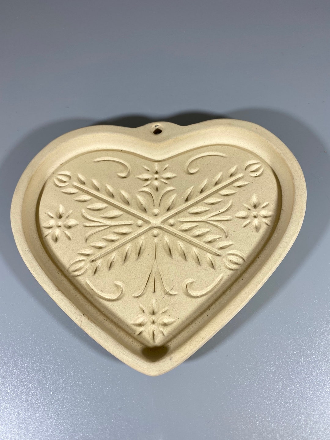 Vintage the Pampered Chef Anniversary Heart Cookie Mold - Etsy