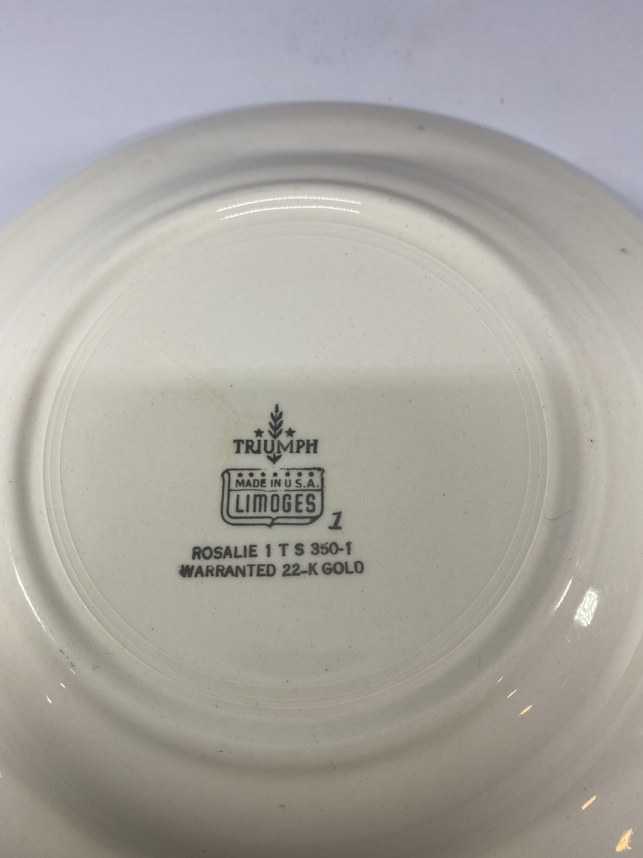 Vintage Set of 2 Limoges Triumph 22k Gold Soup/salad Bowls - Etsy