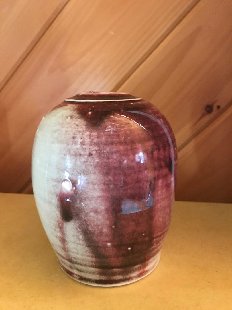Vintage Edgecomb Potters , Glazed Pottery Vase,usa Maine - Etsy