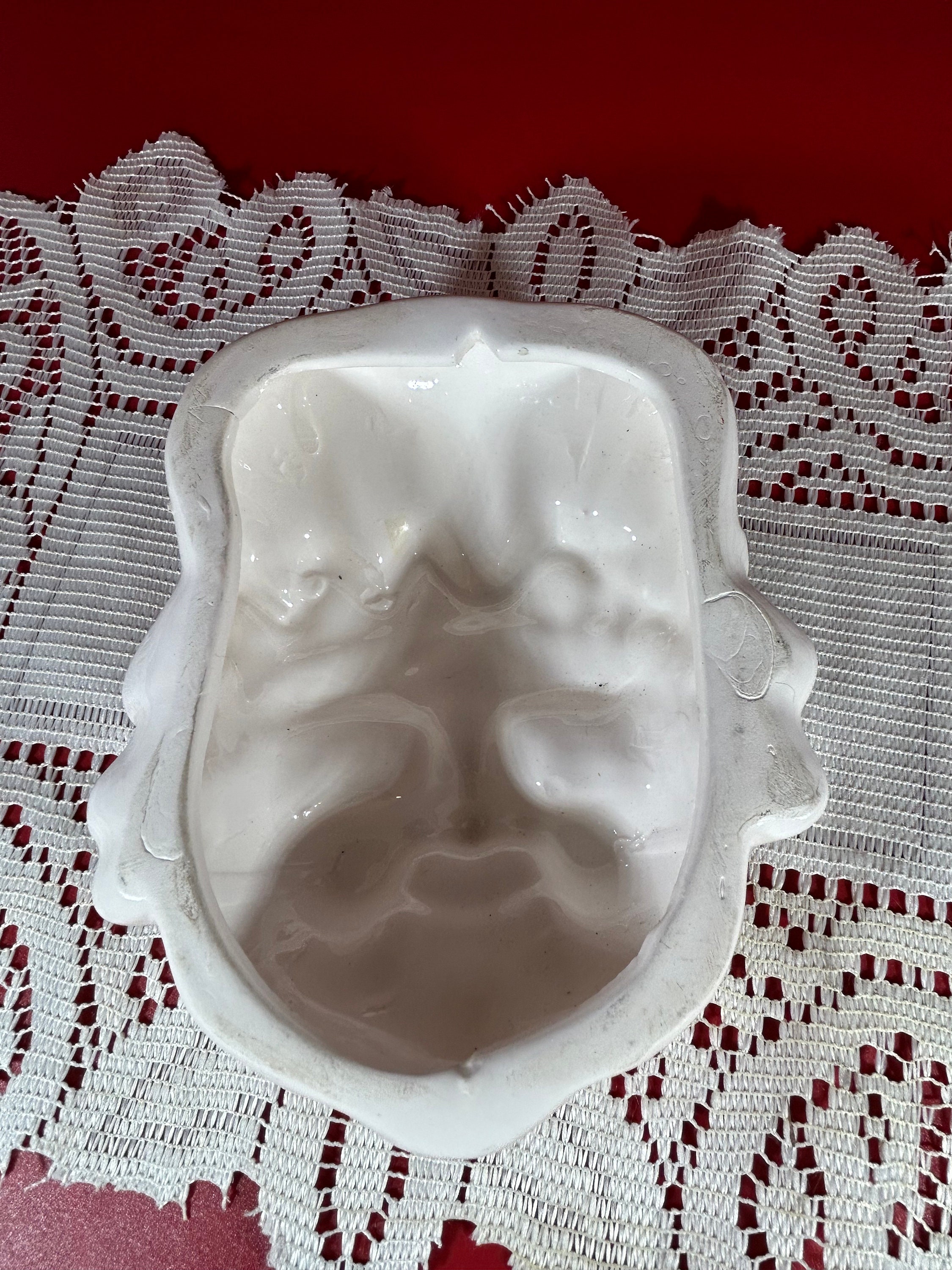 Vintage 1980s Mrs. Claus Mask Head, Hangable - Etsy