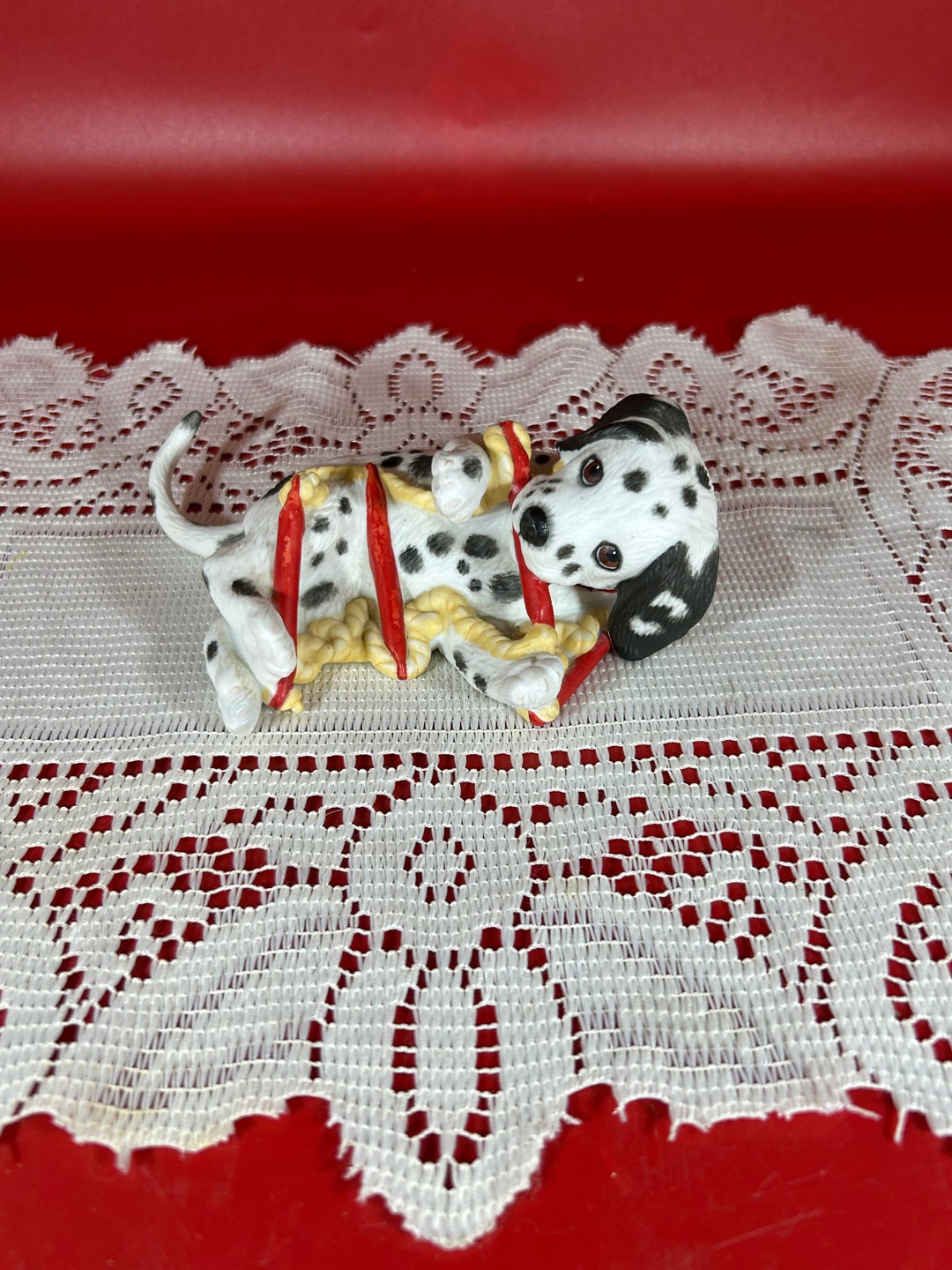 Vintage Princeton Galleries 1994 (escape Artist) Dalmatian Dog Figurine ...