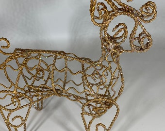 Wire Reindeer - Etsy