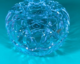 Italian Crystal Jewellery or Trinket Box Royal Crystal Rock RCR - Etsy