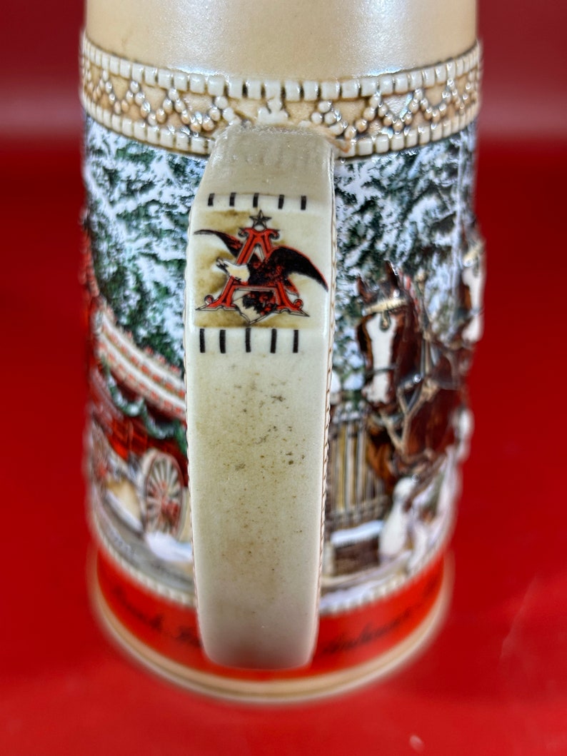 Vintage Budweiser Collector Series Stein - Etsy