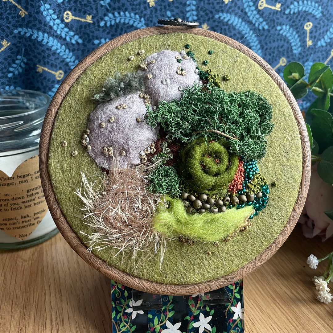 Moss Embroidery - Etsy