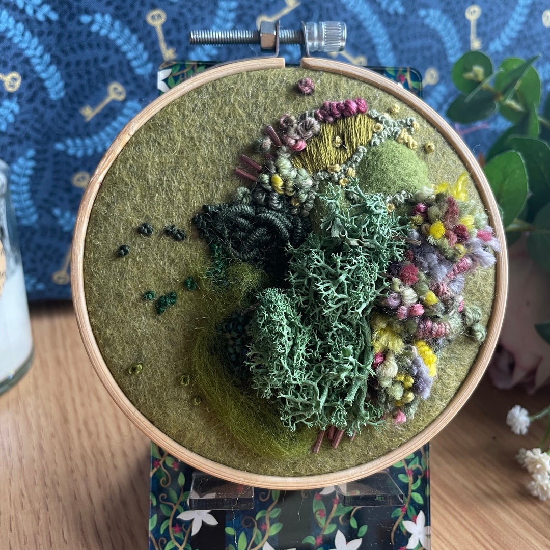 Moss Embroidery - Etsy