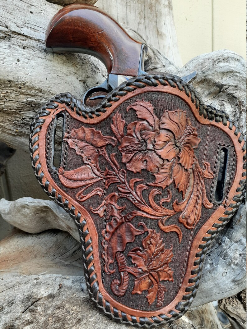 Leather Holster / Universal Will Fit Revolvers and Smaller | Etsy