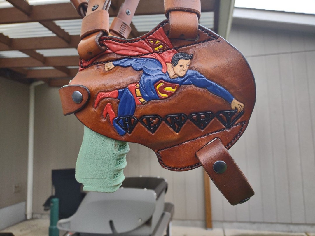Custom Leather Shoulder Holster, Message Me to Order Yours Custom Made ...