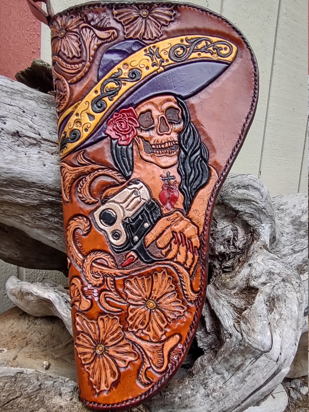 Leather Gun Case Message Me to Order Yours Custom Made - Etsy