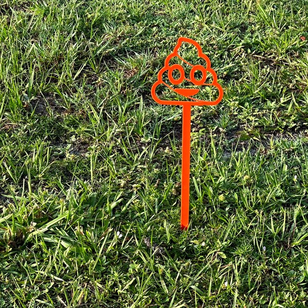 Dog Poop Yard Flags - Etsy