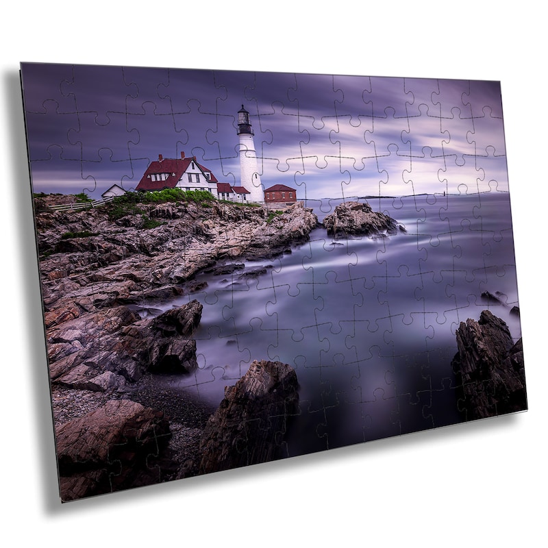Lighthouse Puzzle - Etsy