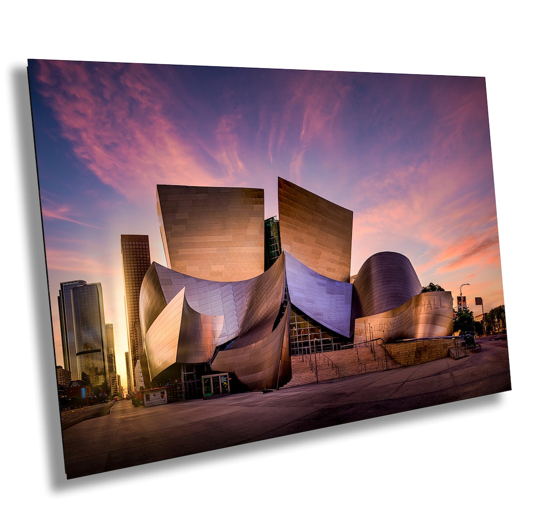 Walt Disney Concert Hall Cityscape Fine Art Photography Los Angeles CA ...