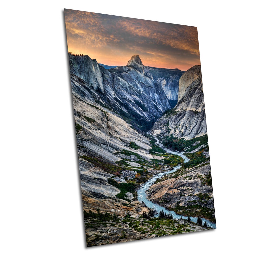 Half Dome Yosemite Poster - Sunrise Over Tunnel View - Etsy