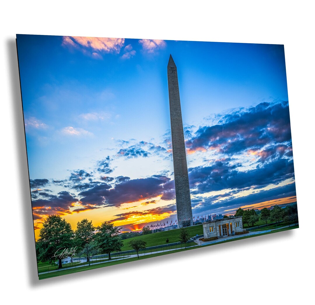 Washington Monument National Memorial Poster | National Park Poster ...