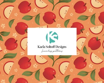 Pink Pumpkin Digital Paper Fall Pattern Seamless Pattern - Etsy