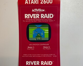 Atari 2600 Label - Etsy