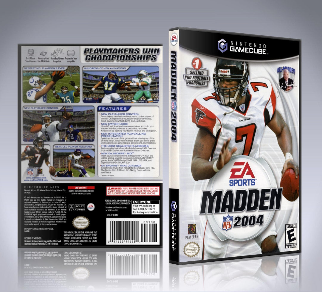 Gamecube Replacement Case NO GAME Madden NFL 2004 - Etsy
