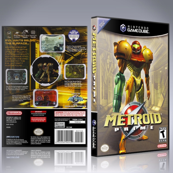 Metroid Prime Trilogy Case - Etsy