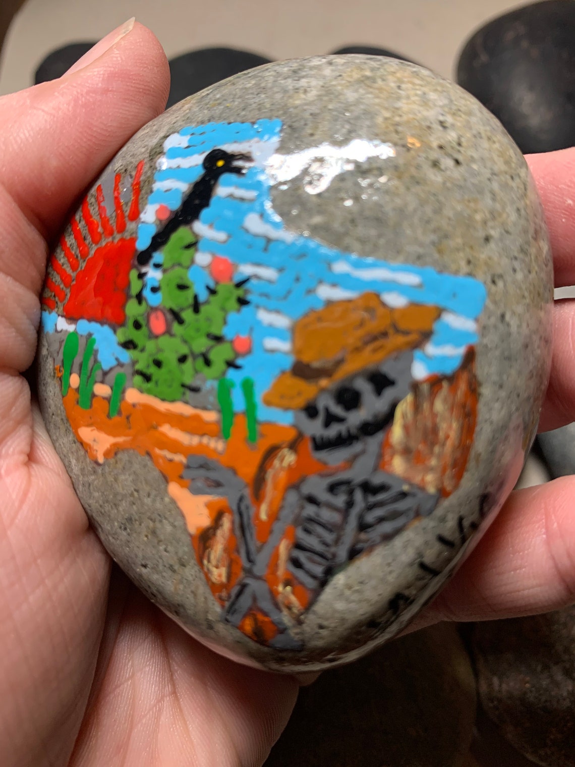 Texas Skeleton - Etsy