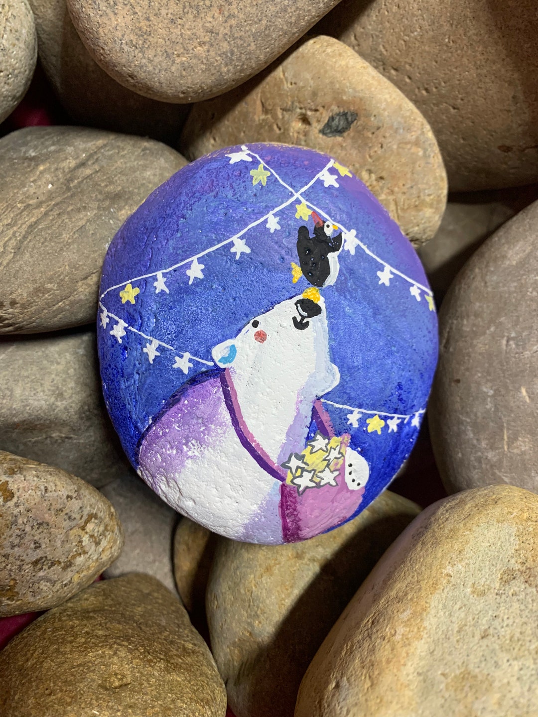 Adding the Night Stars - Etsy