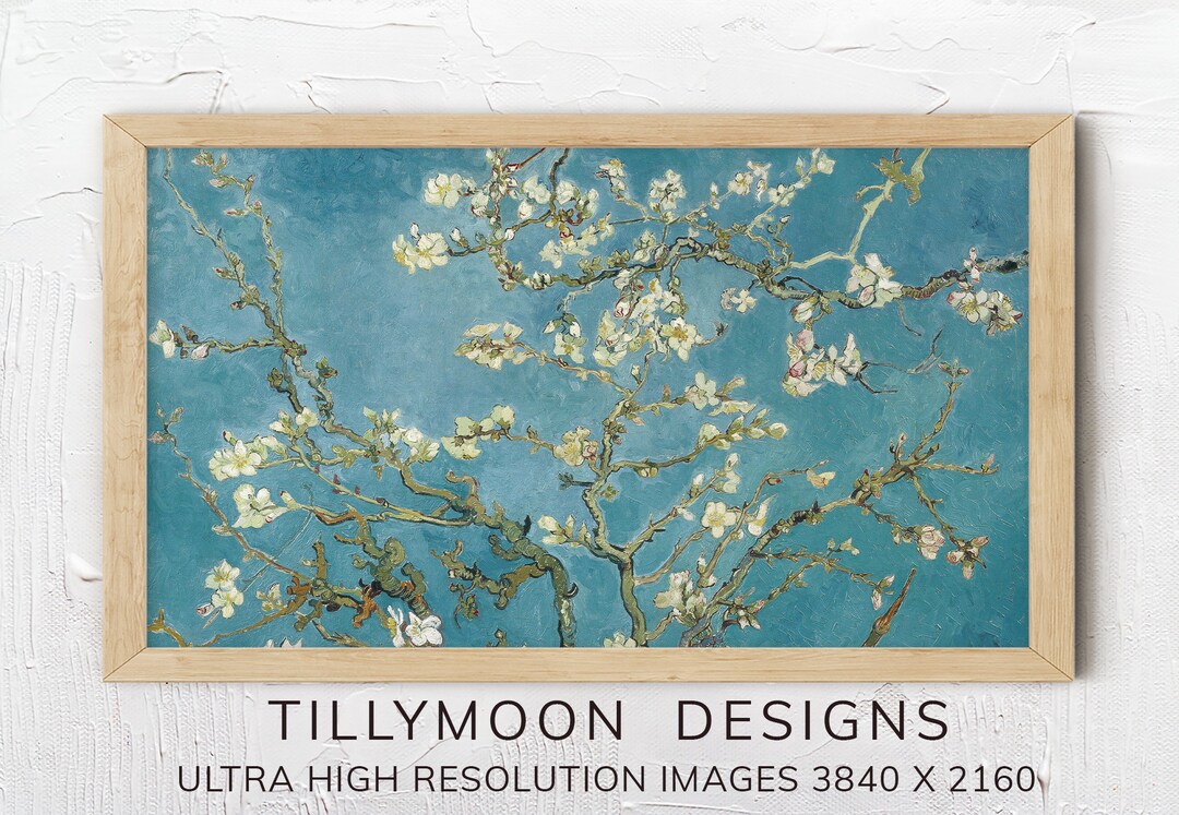 Samsung Frame TV Vincent Van Gogh Almond Blossoms Painting - Etsy