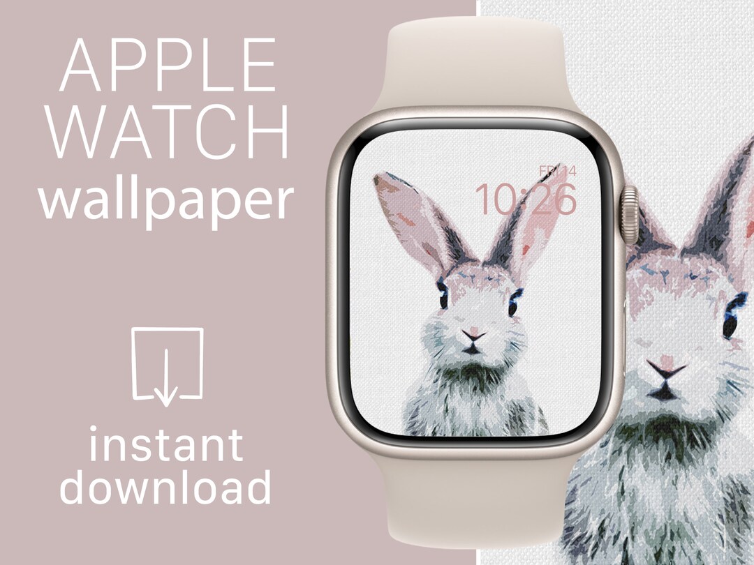 Easter Apple Watch Wallpaper | Apple Watch Easter Bunny Watch Face ...