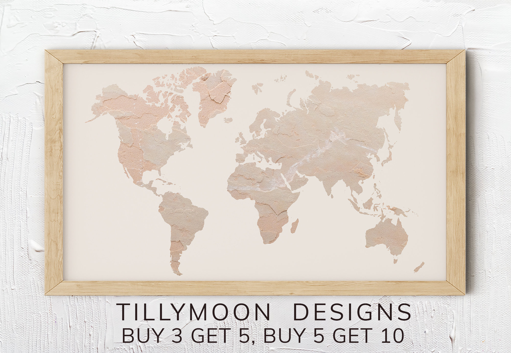 Samsung Frame TV World Map Frame TV Art Maps Art Pink Texture Map for ...