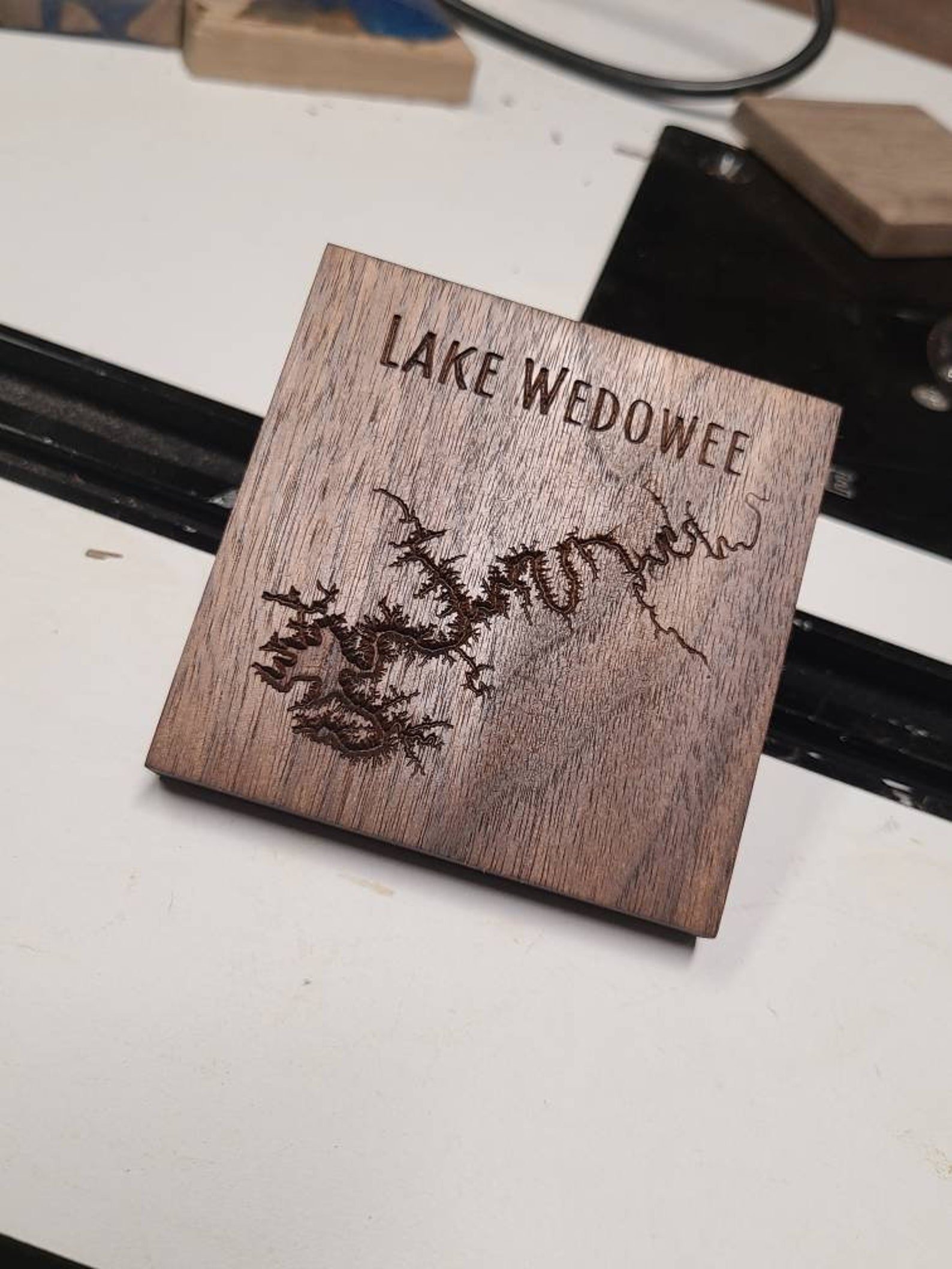 Custom Engraved Coaster Set - Etsy