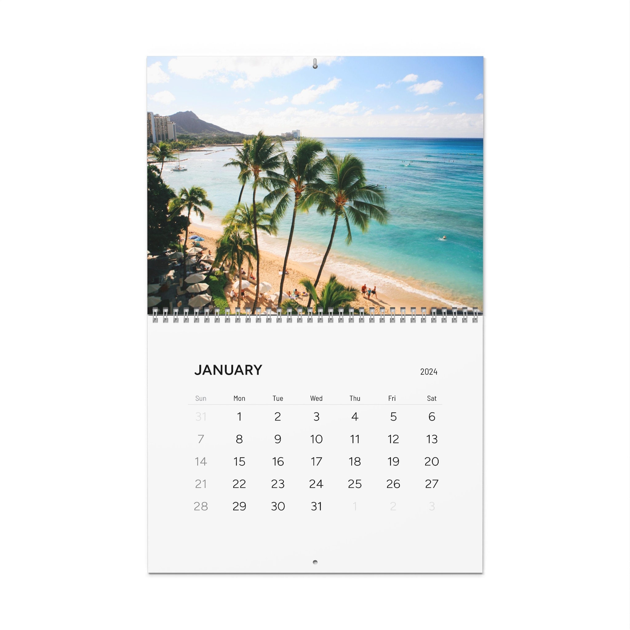 ALOHA HAWAII Wall Calendars 2024 Tropical Beaches - Etsy