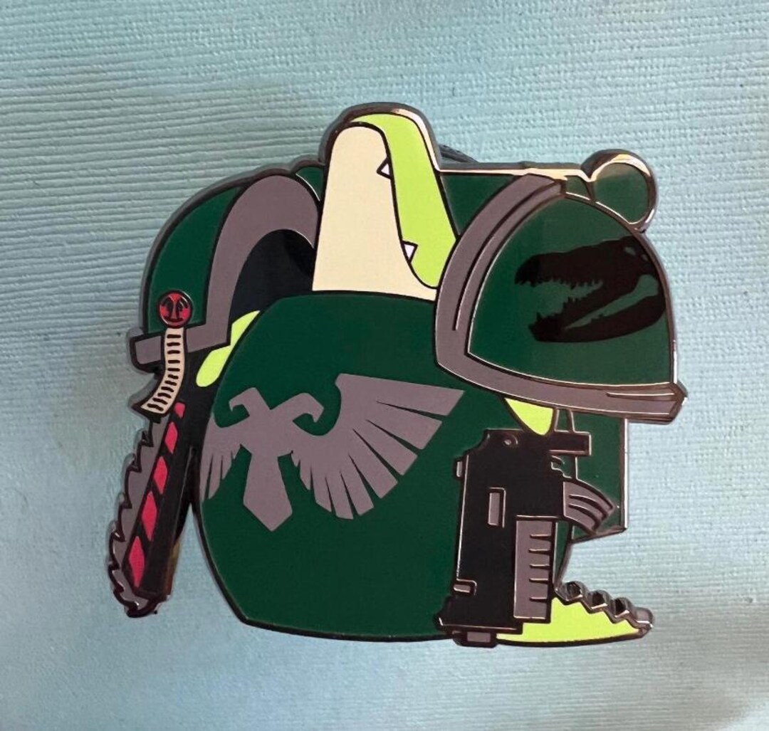 Crocodile Super Soldier Enamel Pin | Swamp Boys Legion | Space ...