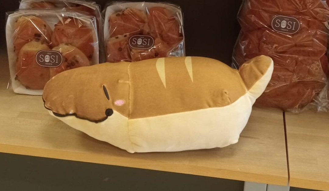 Croco Loaf Plushie Ceno Bread Loaf Squishmallow-soft Loafing Crocodile ...