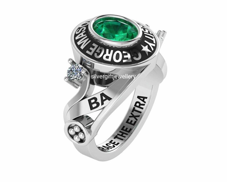 Custom High School Class Ring Graduation Ring Personalized - Etsy