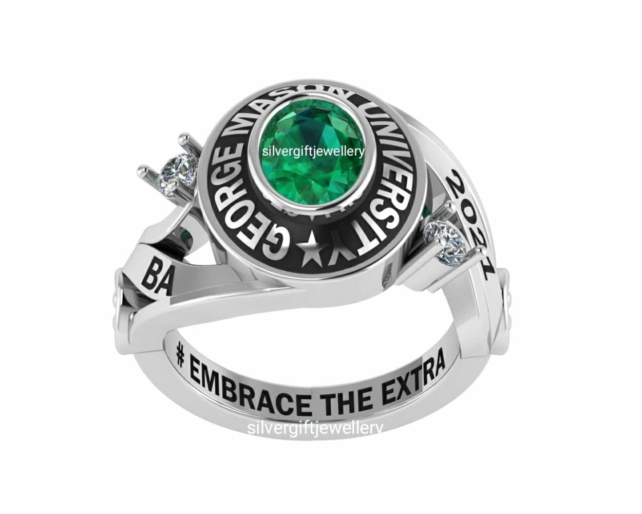 Custom High School Class Ring Graduation Ring Personalized - Etsy