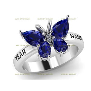 Silver925 Best Butterfly Elegance Class Ring | Fluttering Dreams Class ...