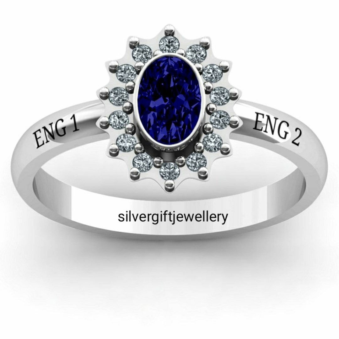 Woman Graduation Ring in Silver925 | School Ring | High School Ring ...