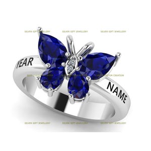 Silver925 Best Butterfly Elegance Class Ring | Fluttering Dreams Class ...