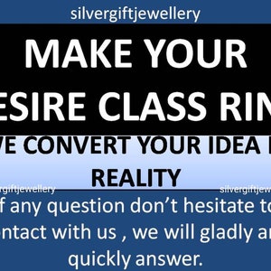 Rose Gold College Class Ring,school Ring,class Rings,graduation Ring ...
