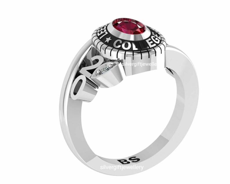 2022 2021 2020 Class Ring for Girl in Silver925best Gift - Etsy