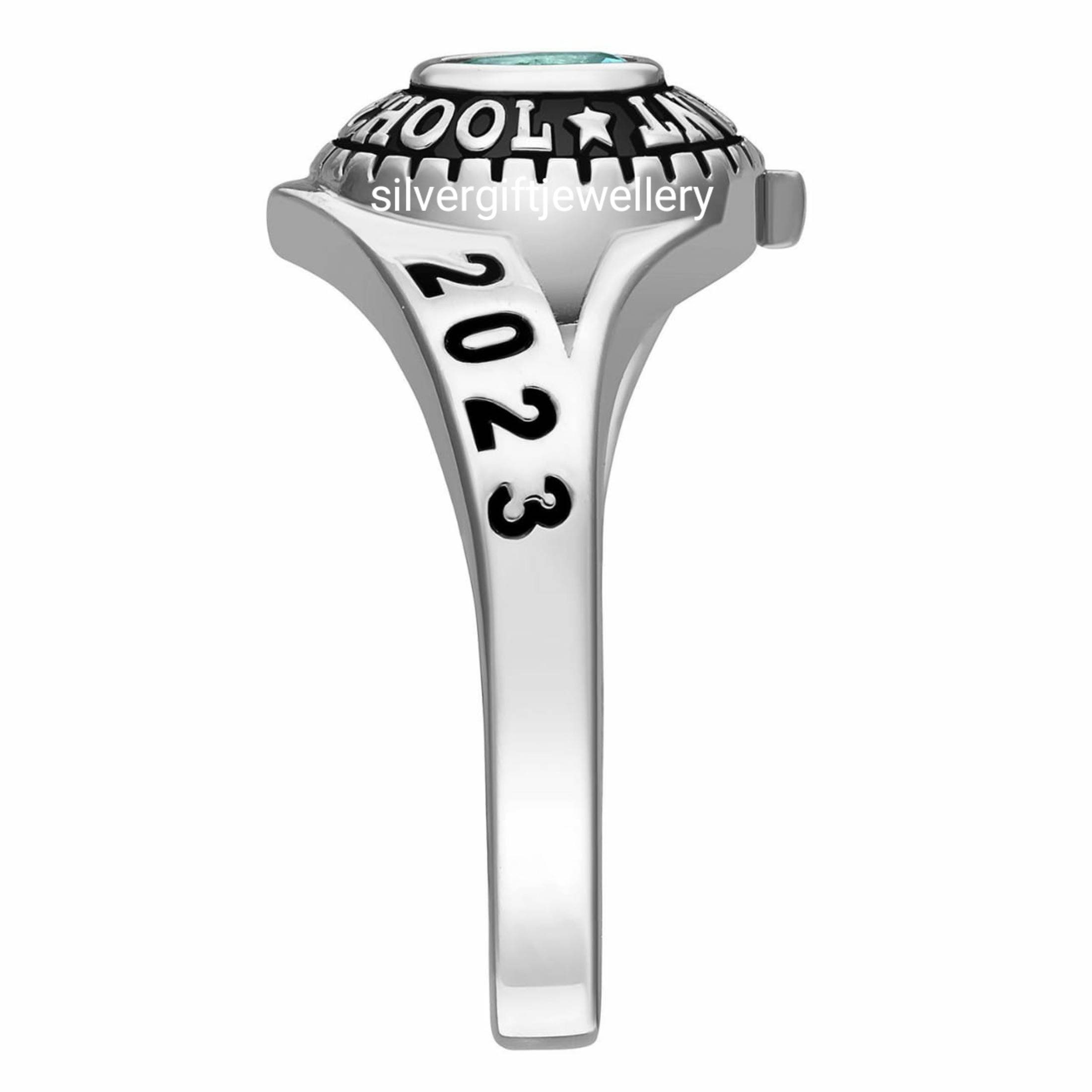 Custom Class Ring Silver925 NEW Super Class Ring - Etsy