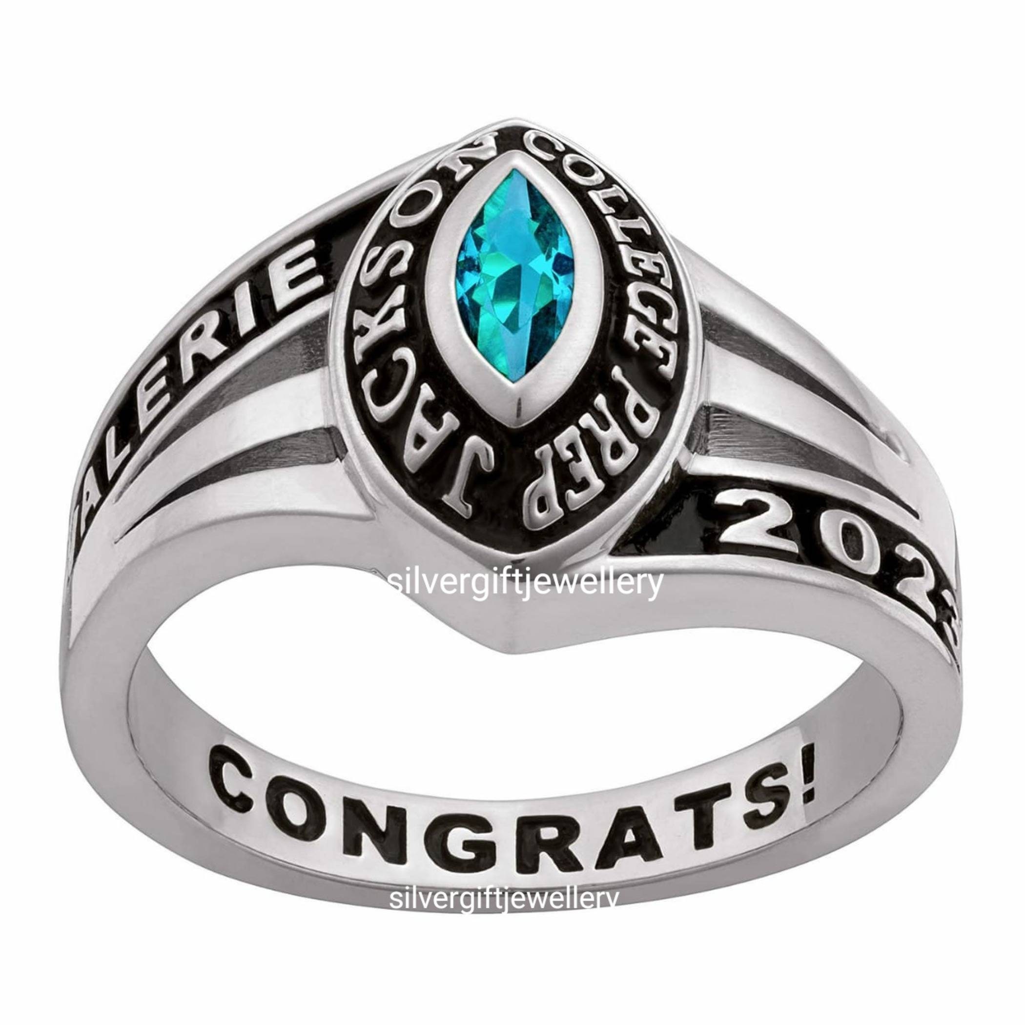 Personalized Graduation Gift for Hersilver925 Ring Custom - Etsy