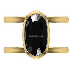 Class Ring With Black Stone for Girlbest Gift for Studant - Etsy