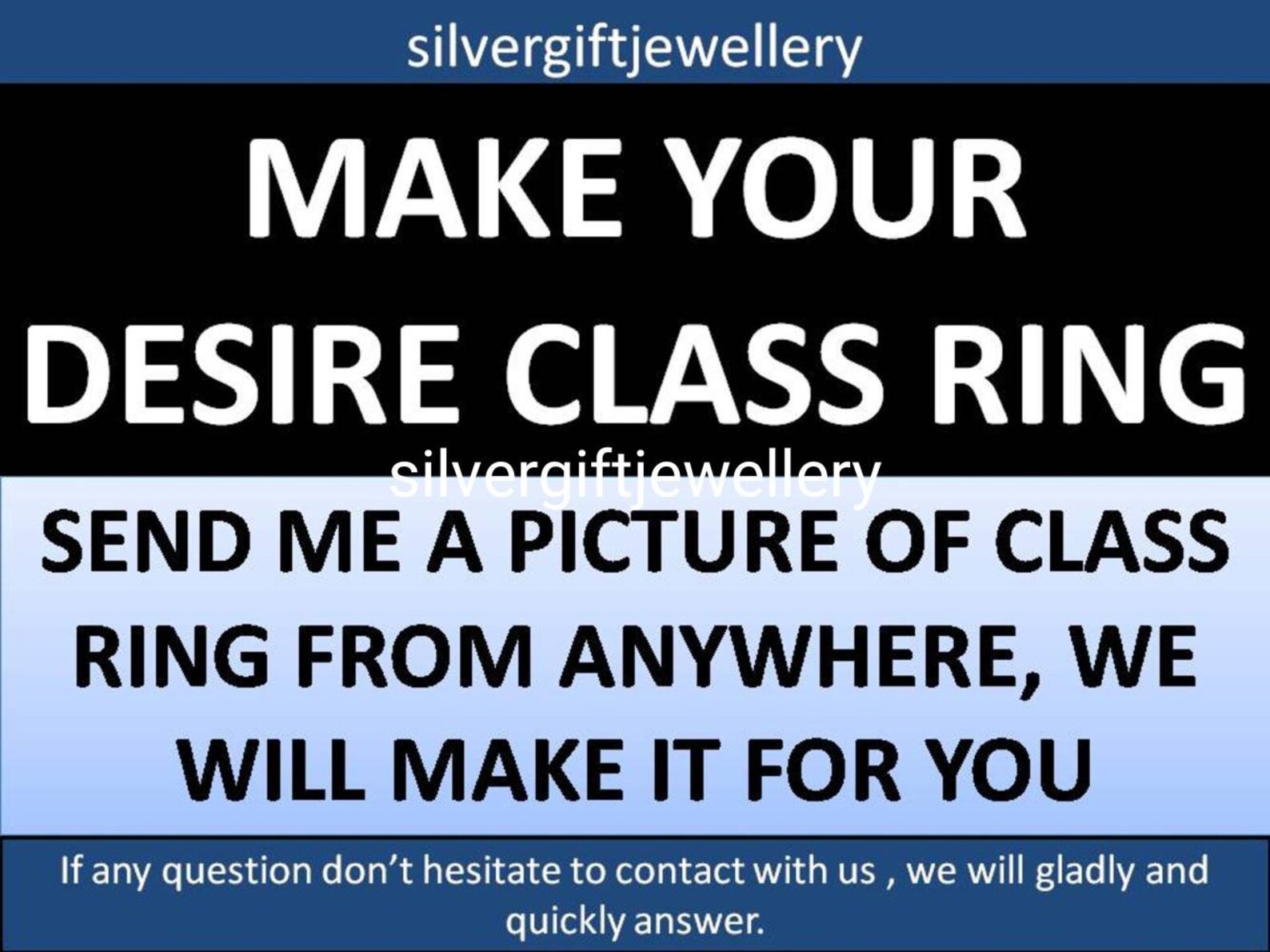 Gold Color on Silver925 College Class Ringuniversity Ring - Etsy