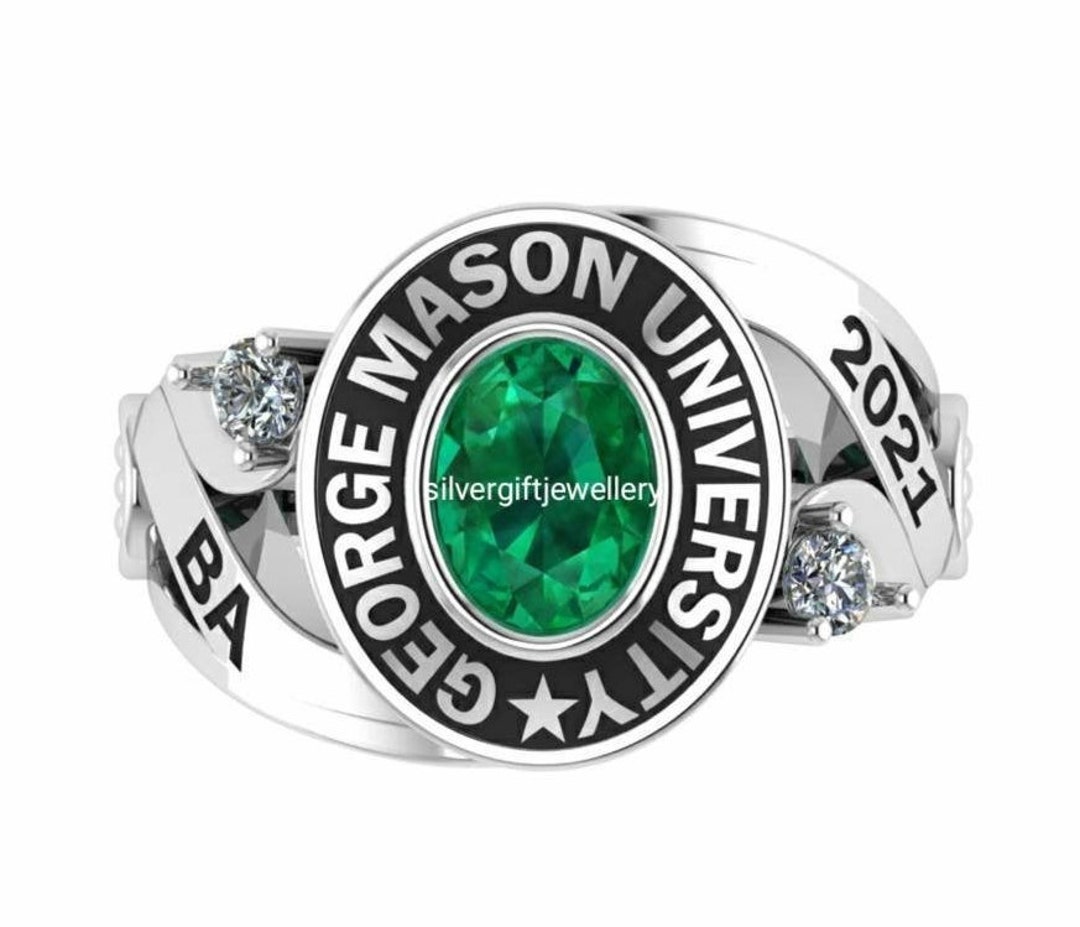 Custom High School Class Ring, Graduation Gift | Class Graduation Ring ...