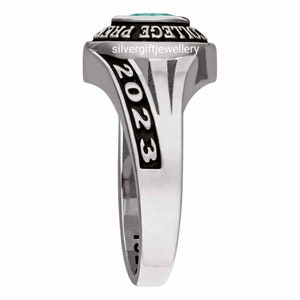 Personalized Graduation Gift for Her,silver925 Ring, Custom High School ...