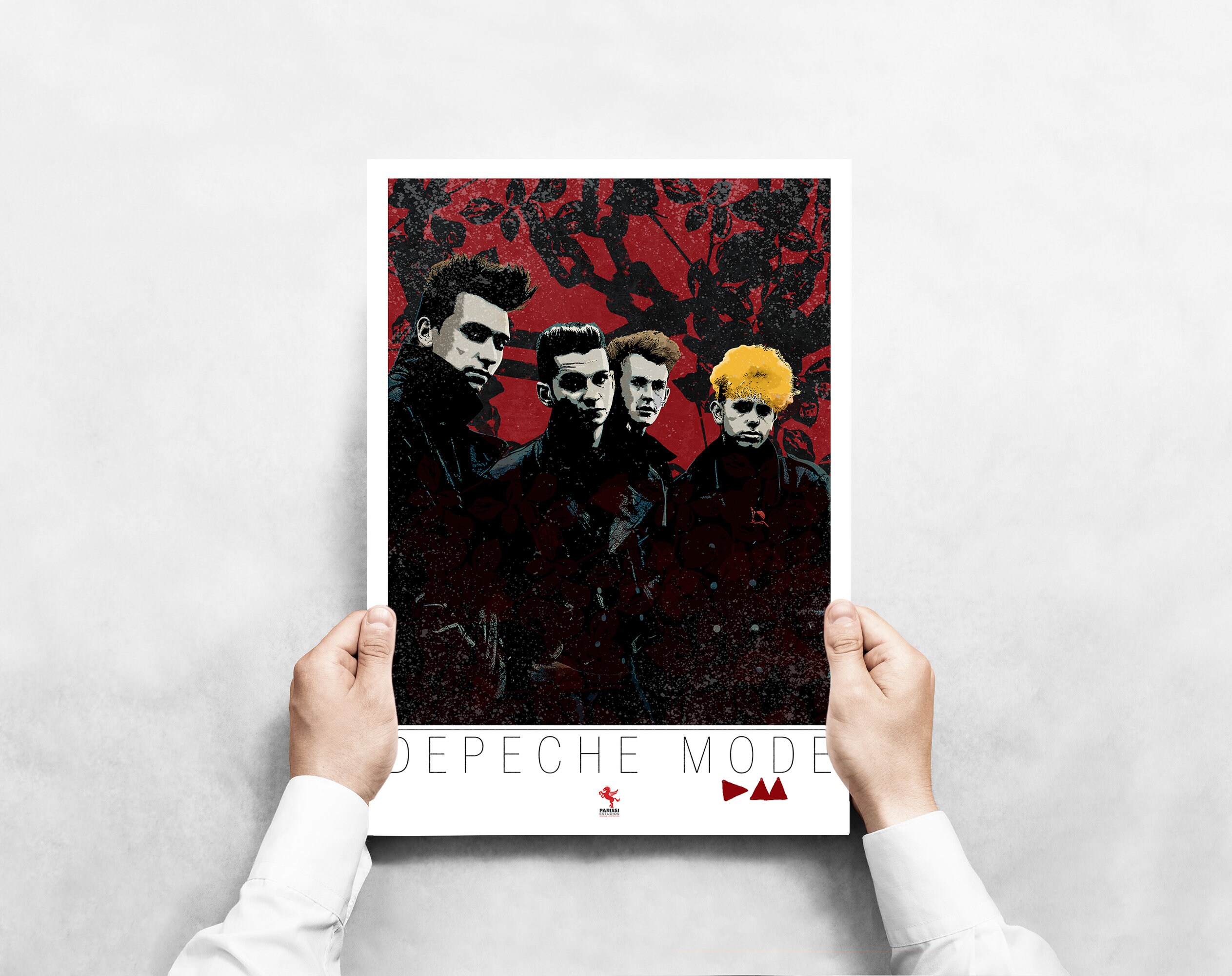 Depeche Mode Art Print, Depeche Mode Room Decor, A3, Digital, Wall Art ...