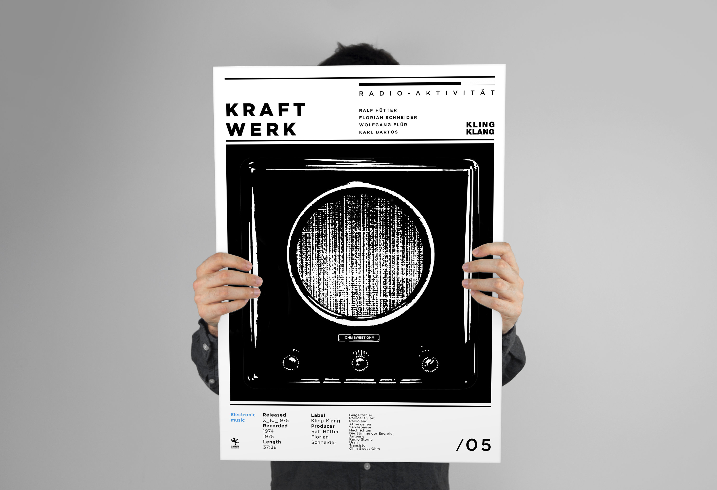 Kraftwerk, Radioactivity, Ohm Sweet Hom, Techno Music, Electronic Music ...